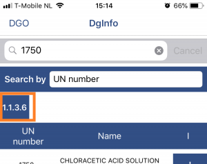 Mobile app - DGM-SDG