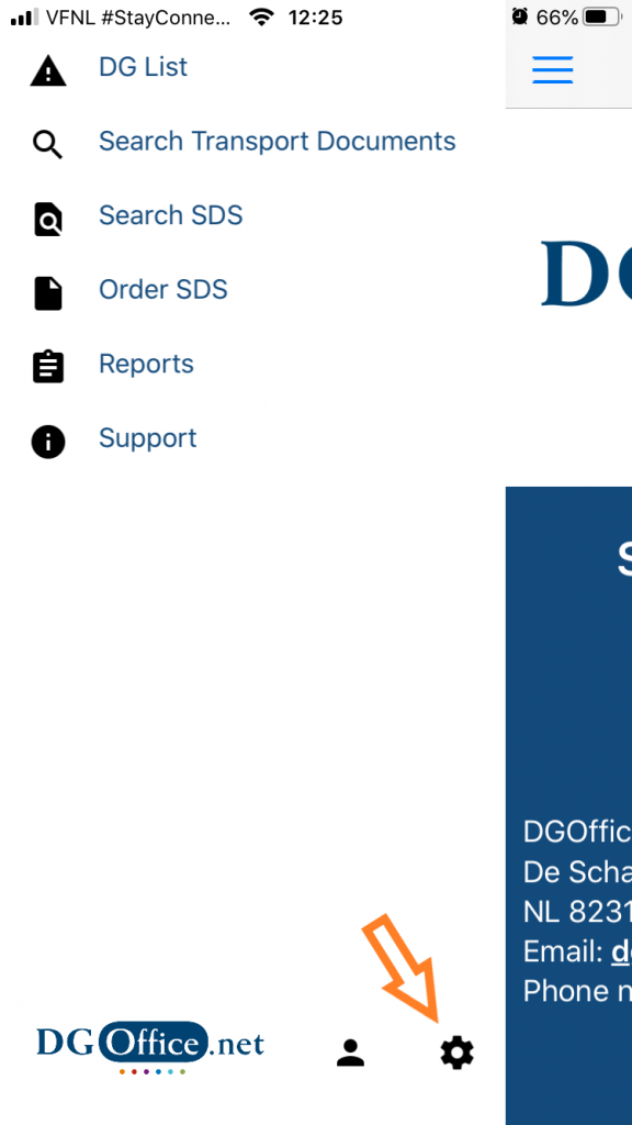 Mobile app - DGM-SDG