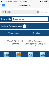 Mobile app - DGM-SDG