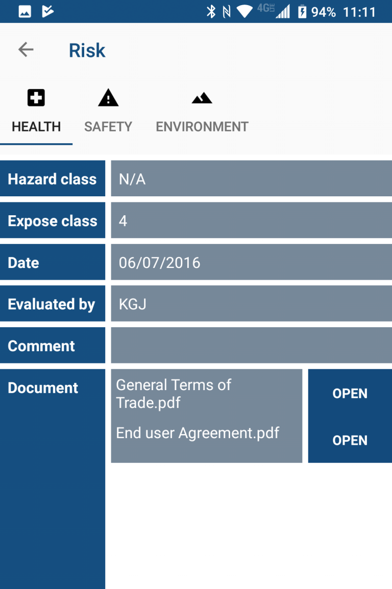 Mobile app - DGM-SDG